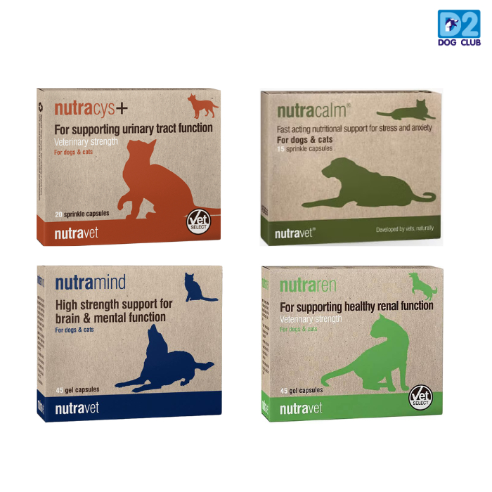 Nutravet - Nutracalm, Nutramind, Nutraren, Nutracys+ รวมอาหารเสริมสัตว์ ...