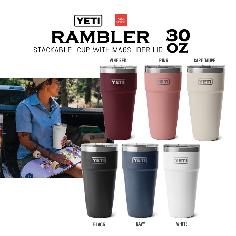 YETI RAMBLER CUP WITH MAGSLIDER LID 30 OZ แก้วเยติ เก็บความเย็น ...