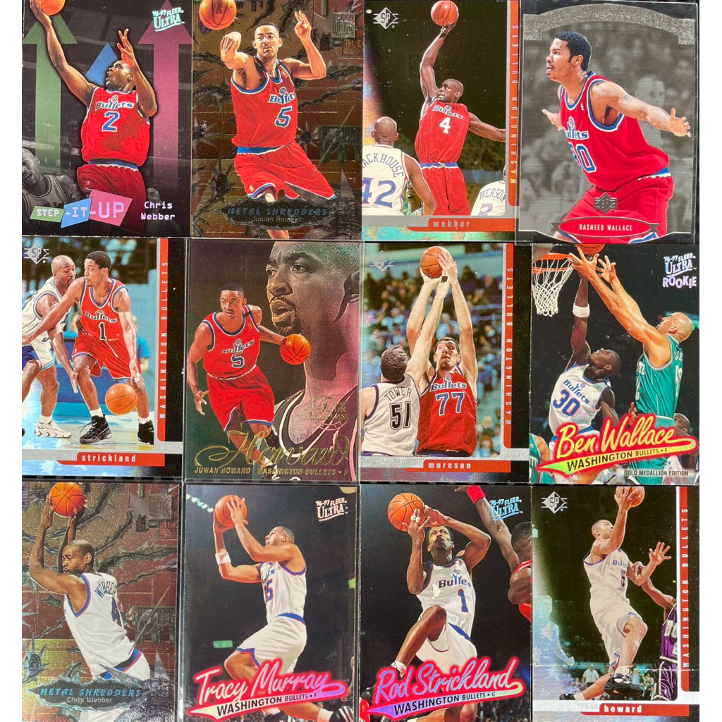 การ์ดบาสเกตบอล Washington Bullets 1996-97 | Shopee Thailand