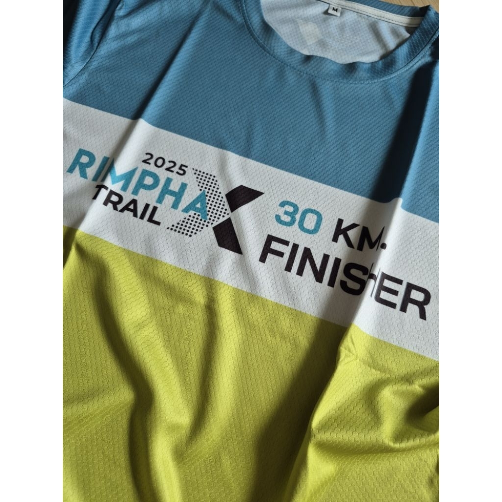 ล่าสุด!! เสื้อfinisher ใส่วิ่ง หรือออกกำลังกาย งานเทรล Rimpha X Trail 2025 (ของใหม่) | Shopee ...