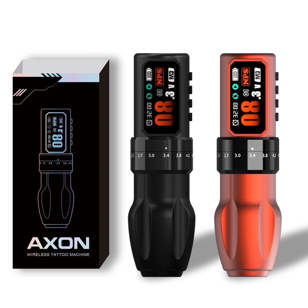 Pen wireless AXON Stroke 2.3mm-4.5mm เครื่องสัก ฮอคเพนไร้สาย ปรับได้ ...