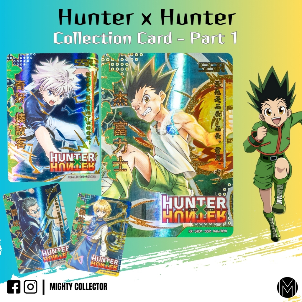 Hunter X Hunter - Collection Cards - Anime - SSR - ฮันเตอร์ x ฮันเตอร์ ...