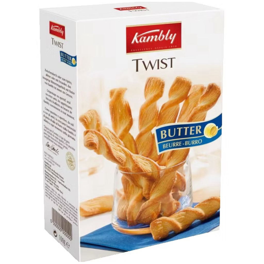 [ส่งด่วน] Kambly Mini Twist Butter/Mini Twist Le Gruyere 100g ...
