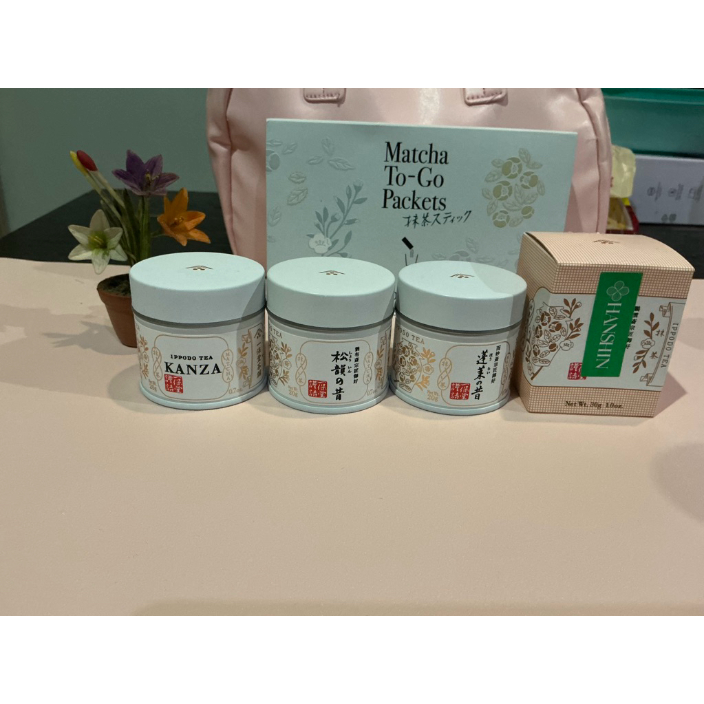 Ippodo matcha tea มัทฉะญี่ปุ่น เกรดพิธีการ คุณภาพสูง Ummon/Shoin/Horai ...