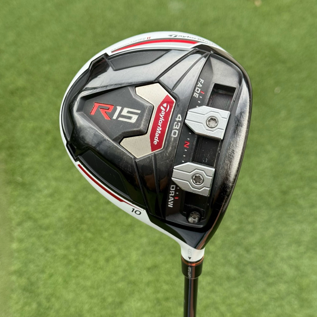 Driver หัวไม้1 Taylormade R15 Flex S ปรับ fade draw ได้ สภาพดี ไม้กอล์ฟ ...