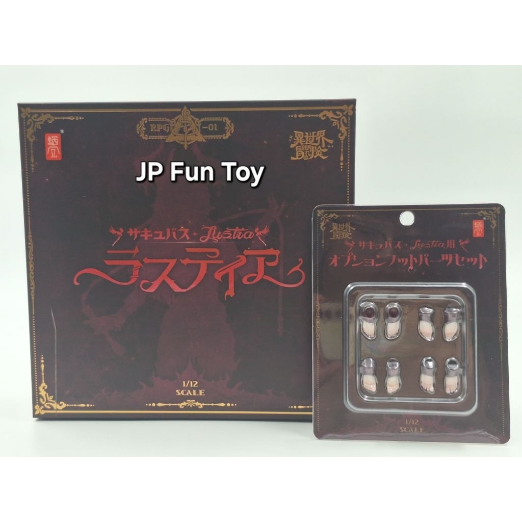 SNAIL SHELL ACTION FIGURE RPG-01 1/12 SUCCUBUS LUSTIA + FEET PART ...