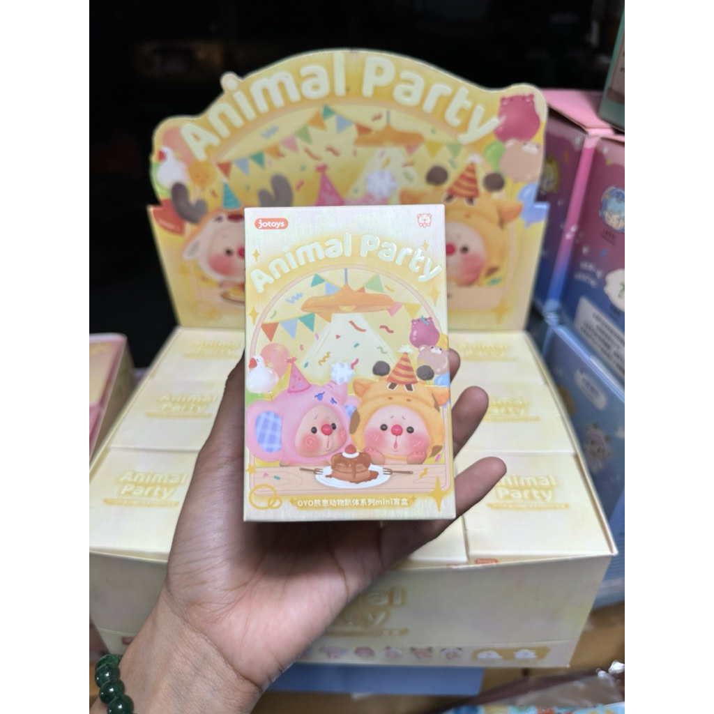 ส่งไว🔥 OYO V2 Bear Animal Party Series (สุ่มแยก) ตุ๊กตาเกาะโทรศัพท์ กล่องสุ่มตุ๊กตา 💕 | Shopee ...