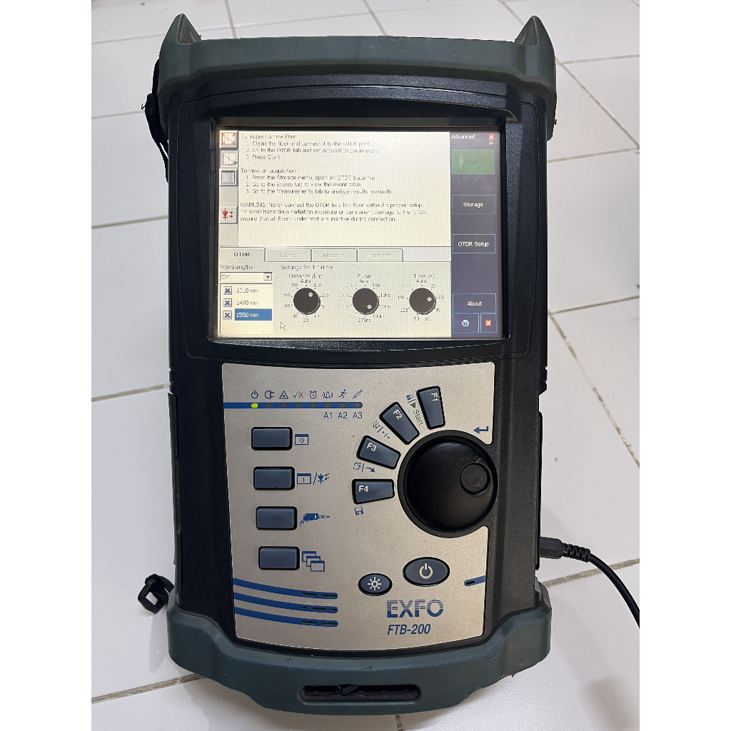 OTDR EXFO FTB-200 Singlemode (1310/1490/1550 nm) | Shopee Thailand
