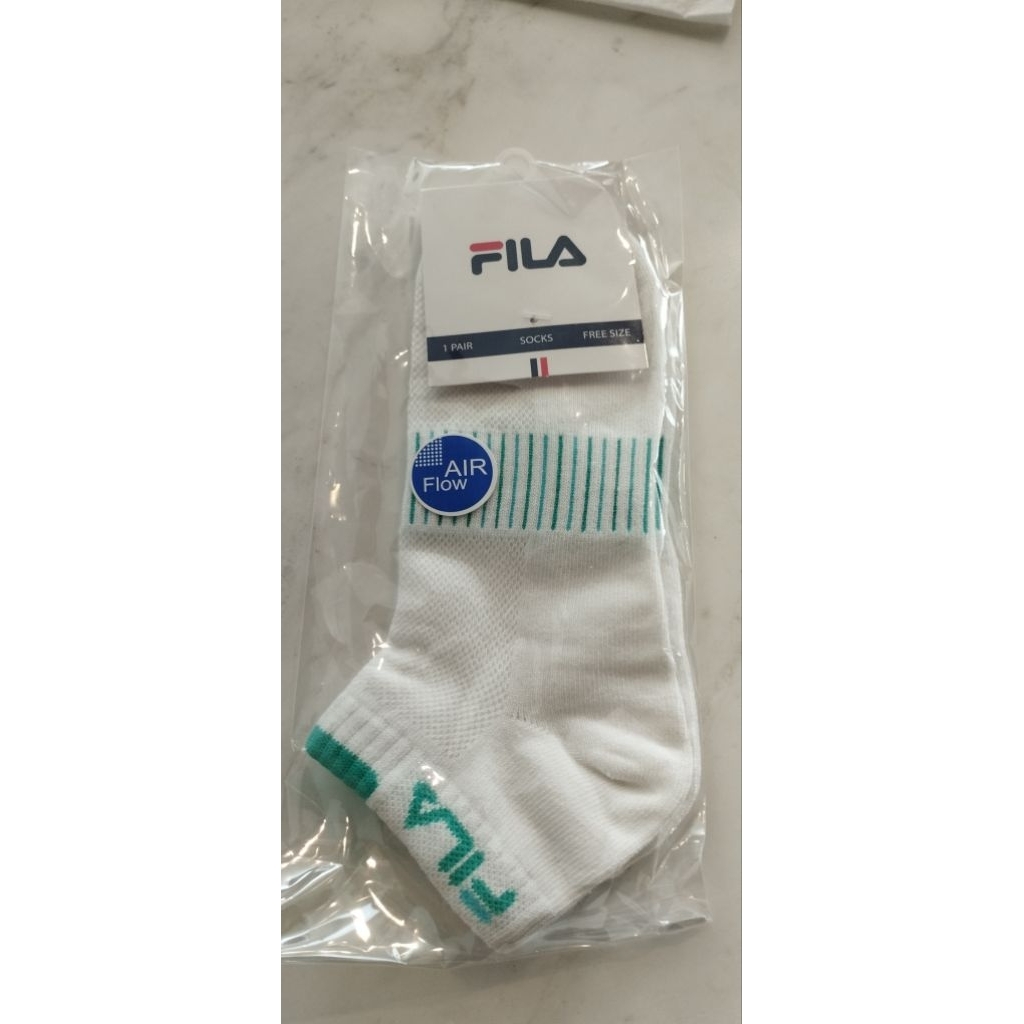 ถุงเท้า Fila Air Flow socks ข้อสั้น นุ่ม ใส่สบาย ของแท้ มือ1 ป้ายไทย ...