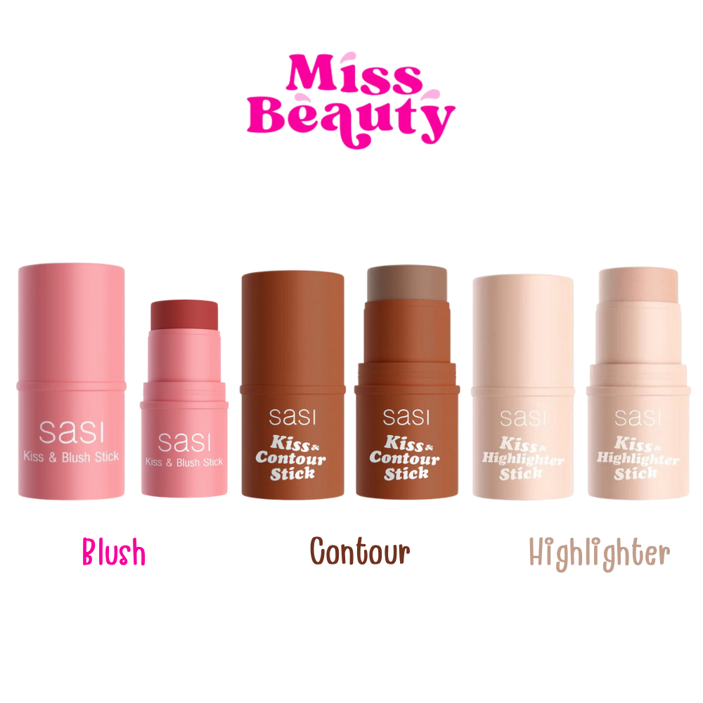(แท่ง) Sasi Kiss & Blush Stick ศศิ คิส แอนด์ บลัช สติ๊ก in 1 สวยครบ จบ ...