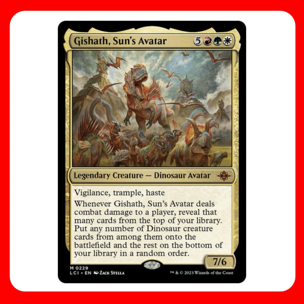 [MTG] Gishath, Sun's Avatar [LCI] [MULTI] [MYTHIC] [NORMAL] [ENG ...