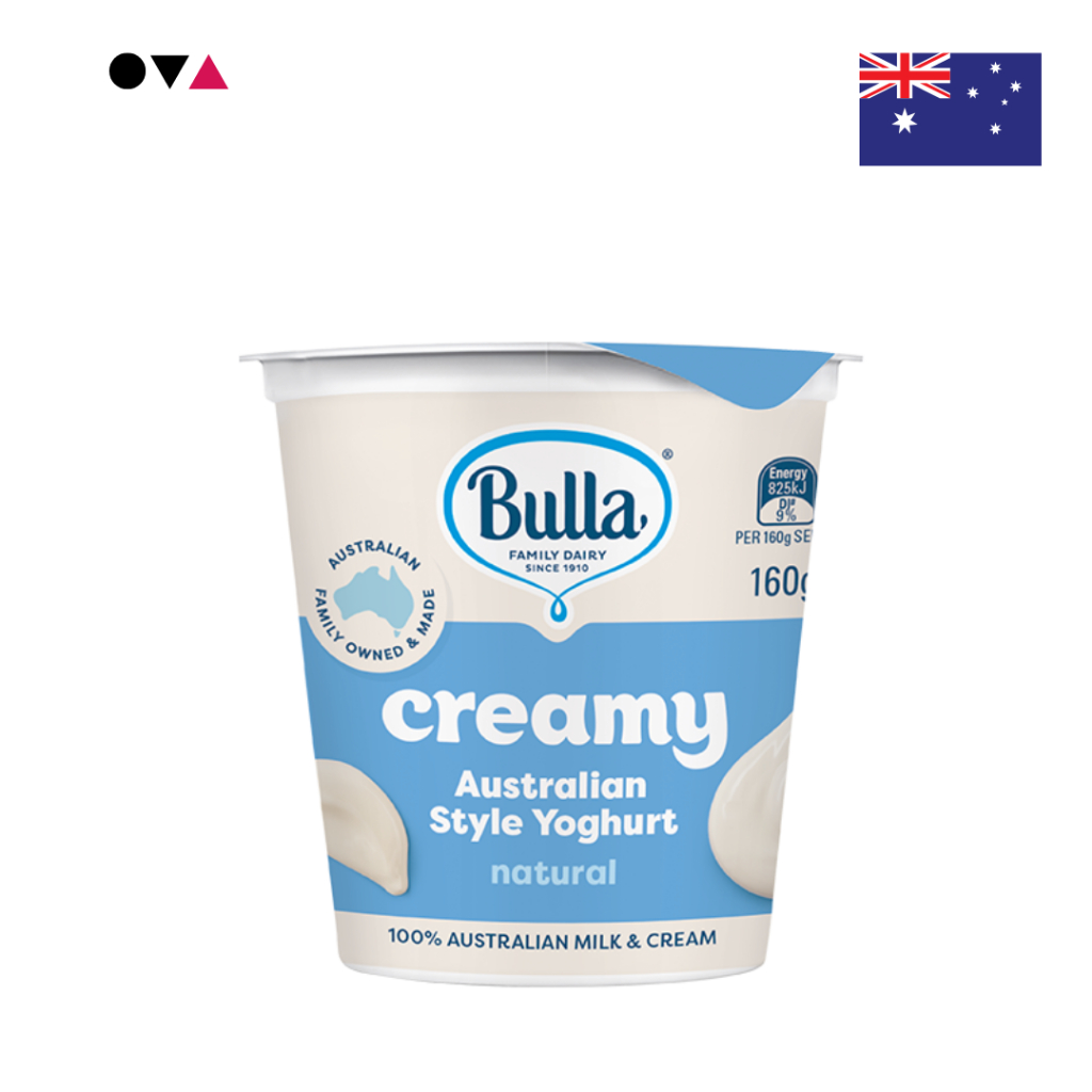 Bulla Australian Style Yoghurt – Natural (160g): โยเกิร์ตสไตล์ ...