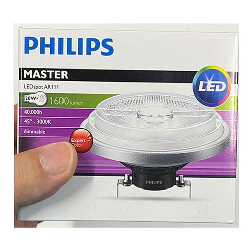 หลอดไฟ LED AR111 20W 3000K 12V DIM Philips | Shopee Thailand