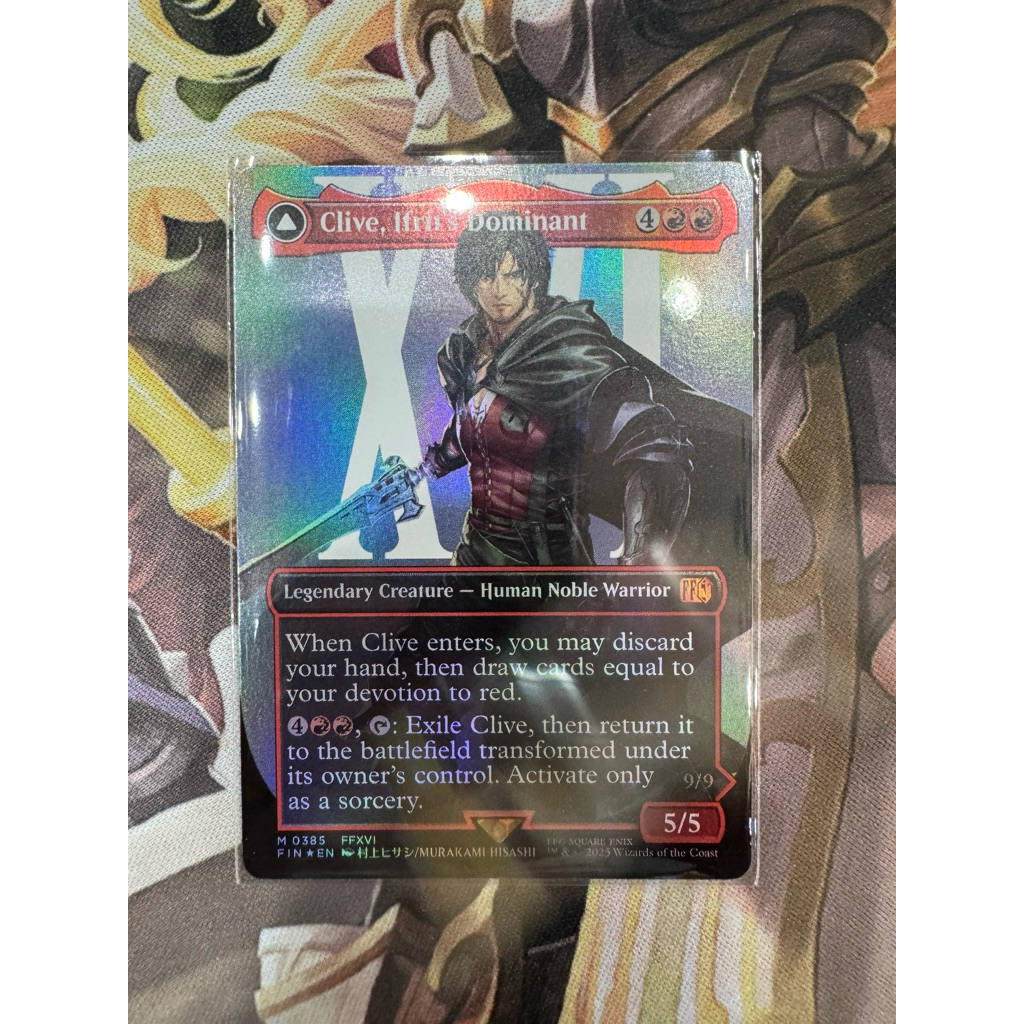 MTG Final Fantasy Variants Foil: Clive, Ifrit's Dominant (0385 ...