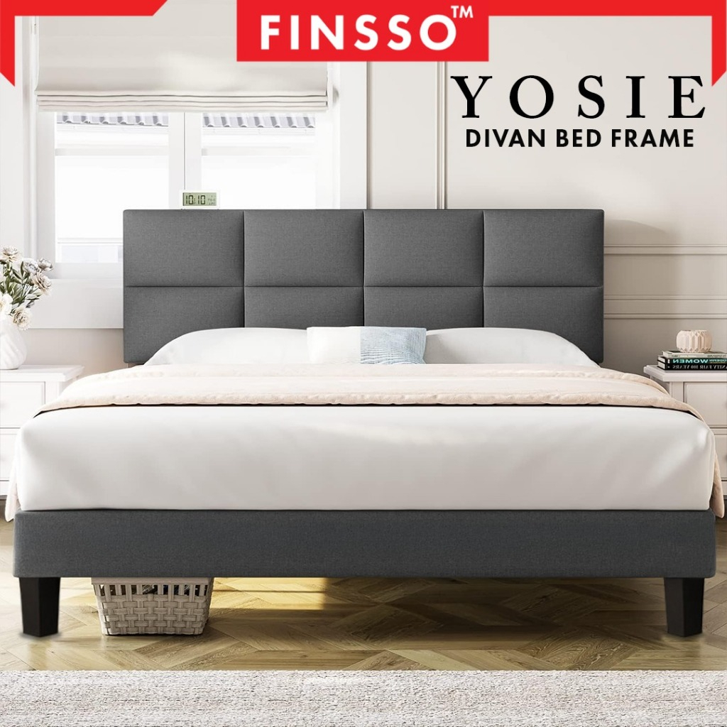 💐FINSSO💐:เตียง เตียงนอน พร้อมหัว ขนาด 3 ฟุต 3.5 ฟุต 5 ฟุต 6 ฟุต เตียงนอนพร้อมฐานเตียง คุณภาพดี ...