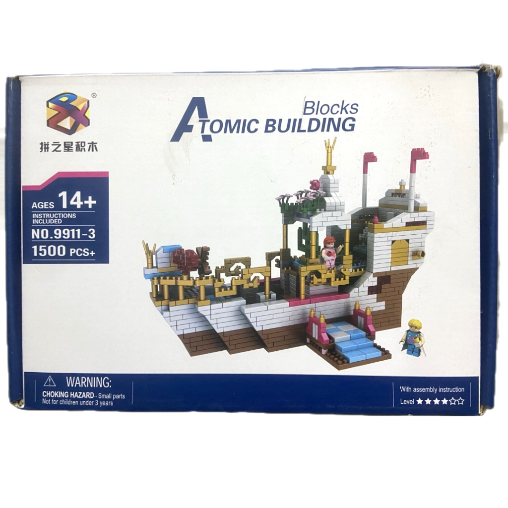 Nanoblock Atomic Building Blocks 9011-3 Ship Lego 1500 ชิ้น เลโก้ เรือ ...