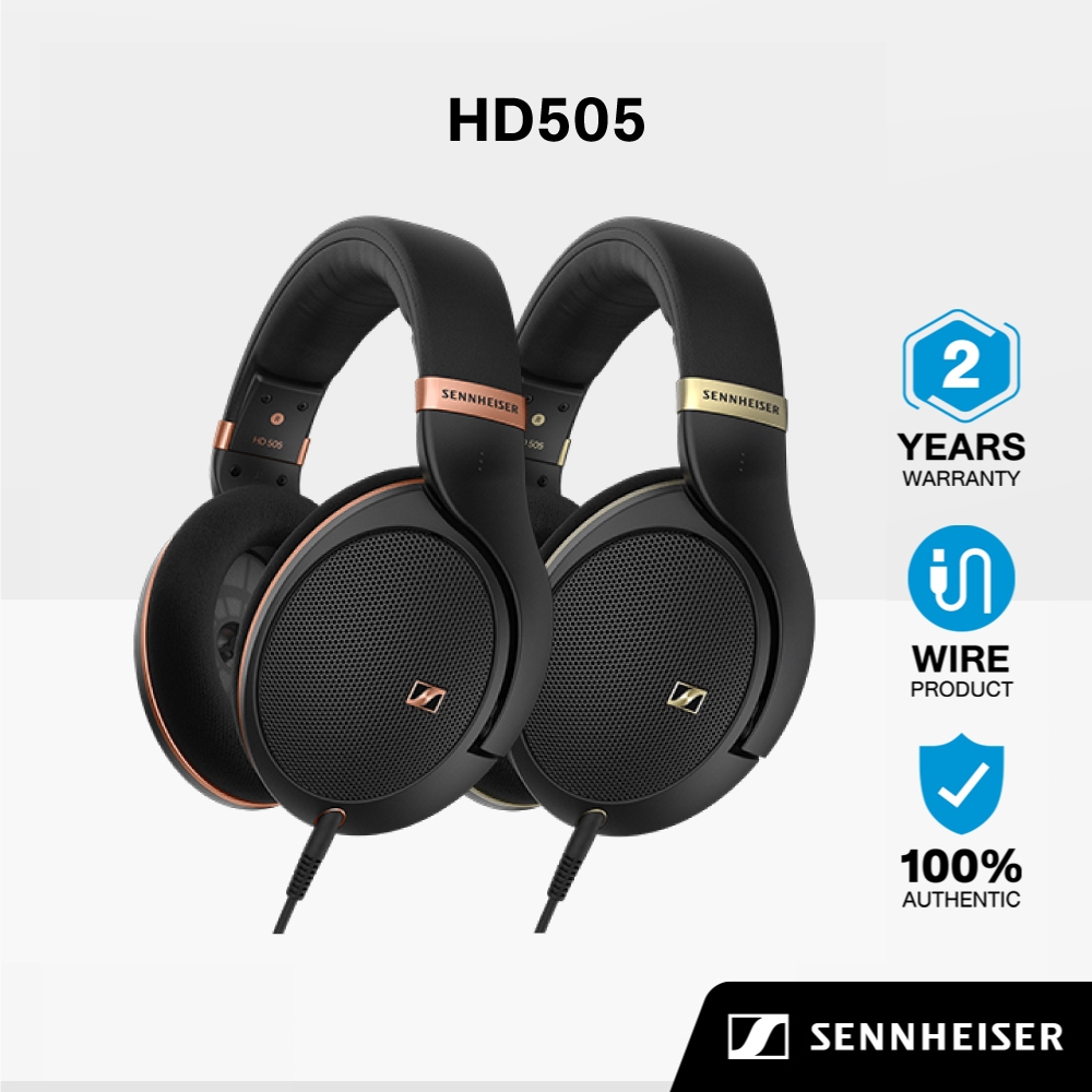 Sennheiser HD505 หูฟังมีสายแบบครอบหู คุณภาพเสียงระดับ audiophile entry ...