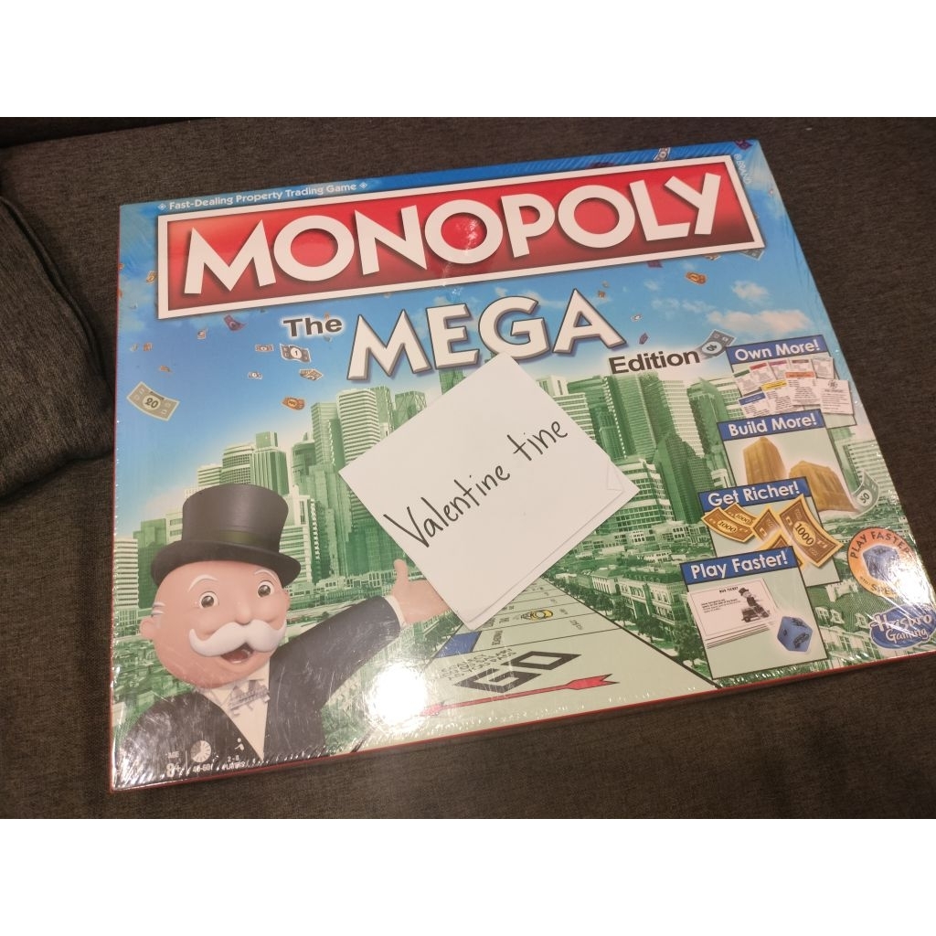 Monopoly Mega Edition มือ2 ของแท้ อุปกรณ์ครบไม่มีตำหนิ | Shopee Thailand