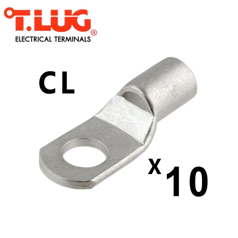 CL10-6 CL10-8 CL16-6 CL16-8 CL25-6 CL25-8 CL25-10 หางปลาเหลี่ยมเปลือย ″T-LUG″ (10PCS./PACK ...