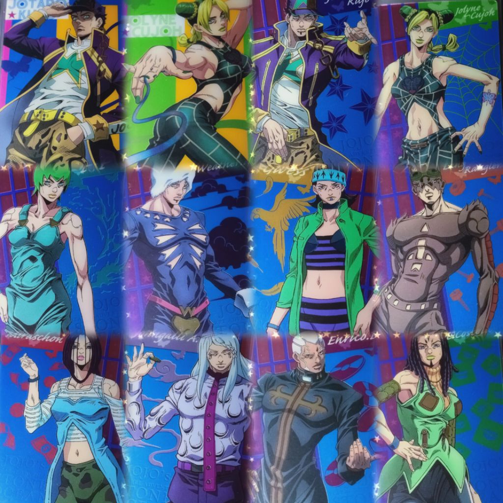 JoJo's Bizarre Adventure Stone Ocean Wafer | Shopee Thailand