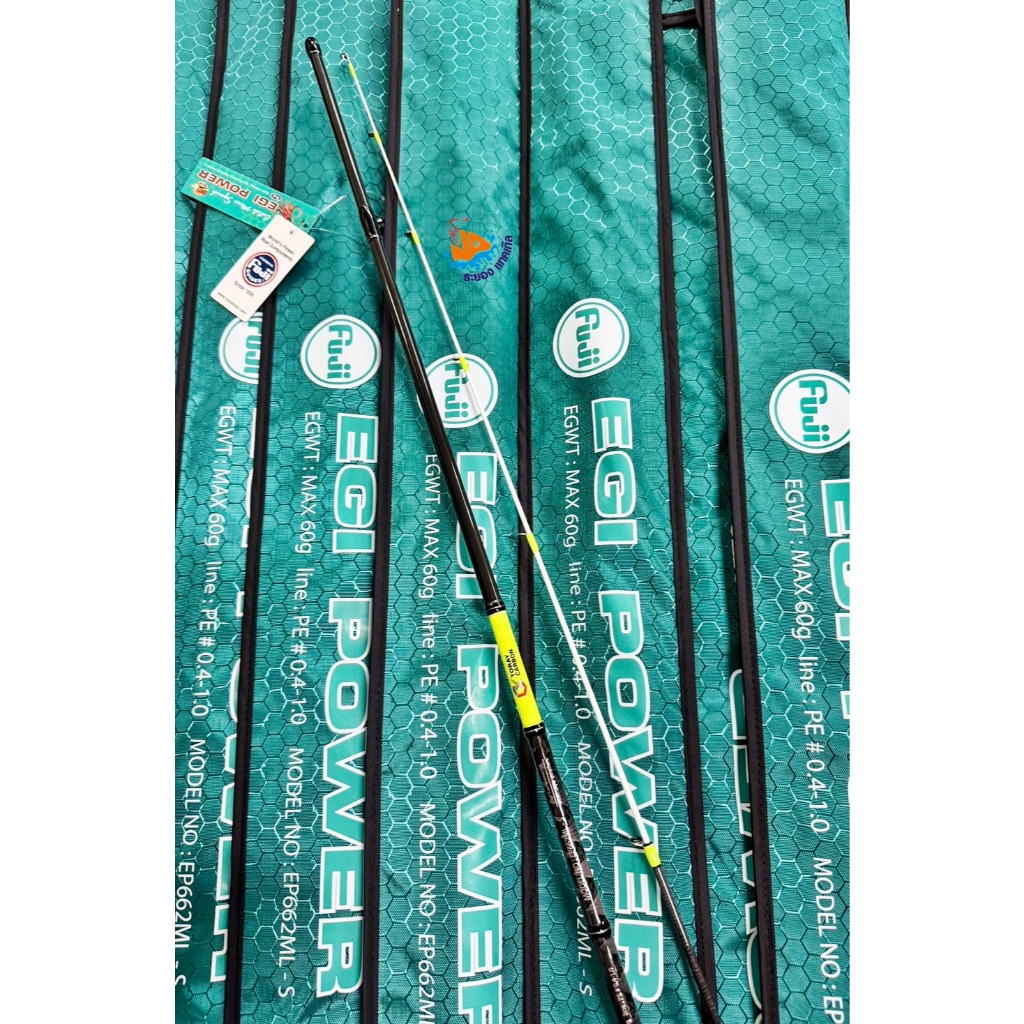 คันตกหมึก Jack way รุ่น Egi Power EP662ML-S, Max 60g, Pe 0 4-1.0 ปลาย ...