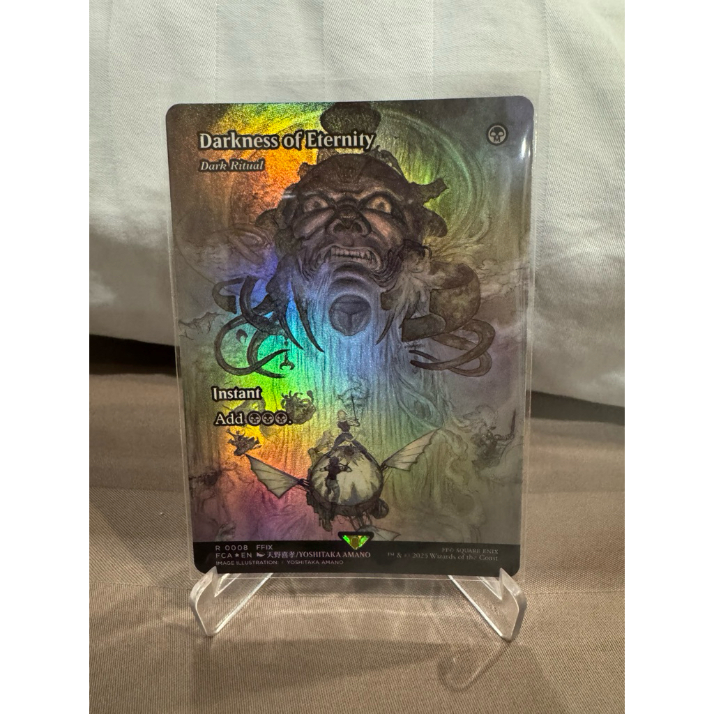 MTG Final Fantasy Through the Ages Foil: Dark Ritual (0008 - Darkness ...