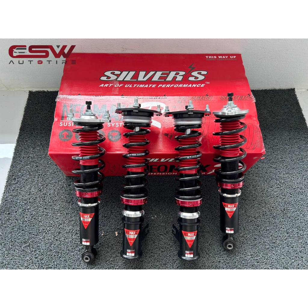 โช้คสตรัท Silver Neo Max R ปรับได้ 40 ระดับ (4ต้น/ชุด) (พร้อมติดตั้ง ...