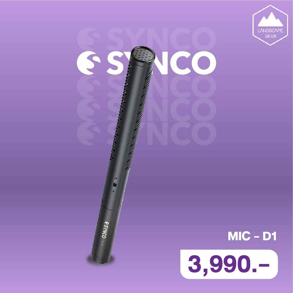 ไมโครโฟน Synco รุ่น MIC - D1 Hypercardioid Shotgun | Shopee Thailand