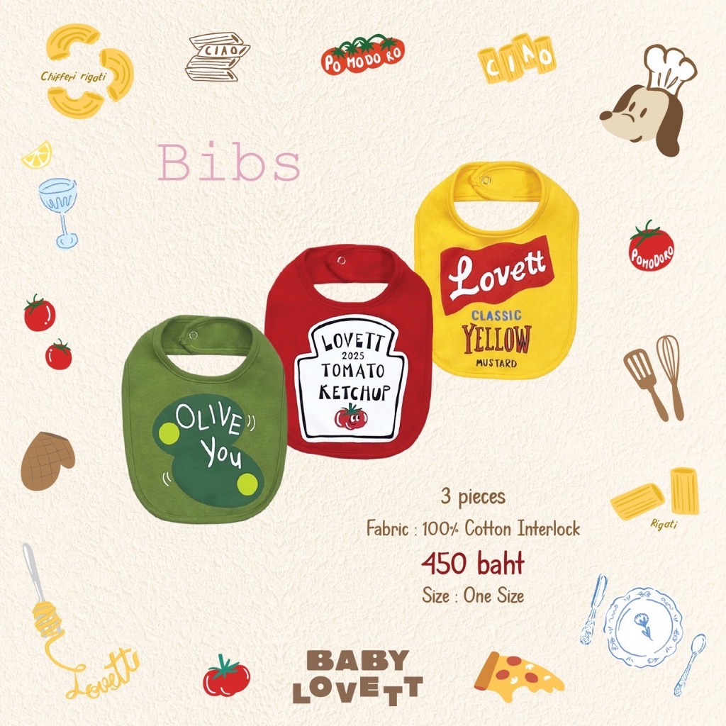 32 Bon Appétit Baby - Bib | Shopee Thailand