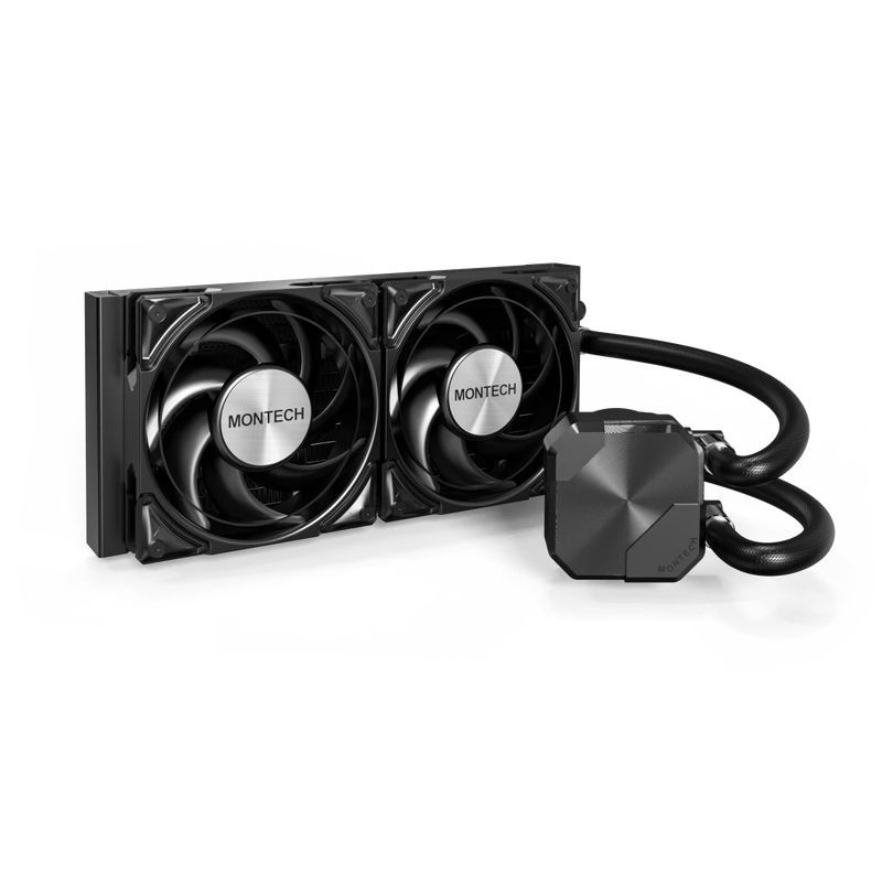MONTECH HYPERFLOW SILENT 240 BLACK LIQUID COOLER | Shopee Thailand