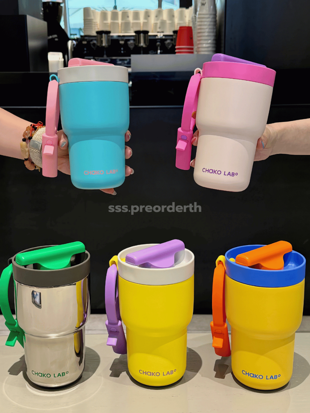 CHAKO LAB Twist Tumbler รุ่นเซรามิก แก้วเก็บอุณหภูมิ | Shopee Thailand