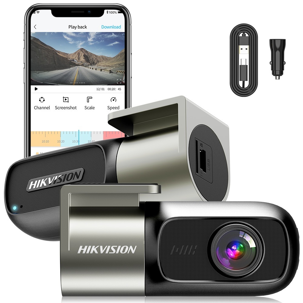 HIKVISION D1/D1PRO Dash Cam Car Camera 2K กล้องติดรถยนต์ 1440 HD Wi-Fi ...