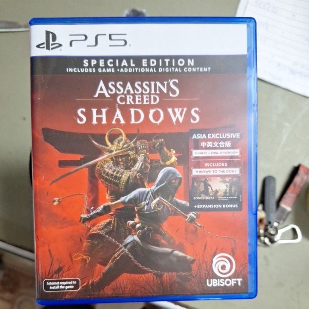 (พร้อมส่ง)Assassin Creed Shadow PS5 มือ2 โซน3 | Shopee Thailand
