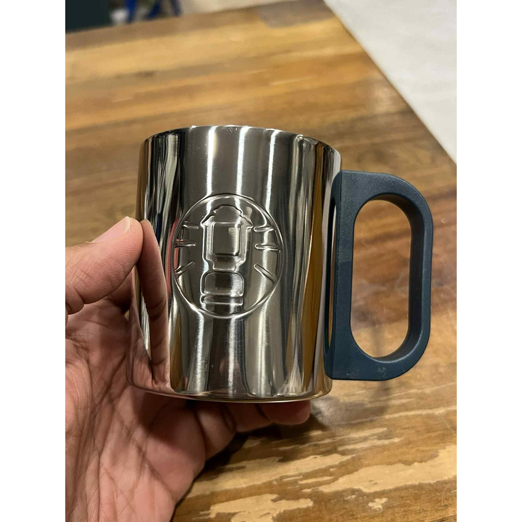 Coleman แก้วน้ำ Double wall แค้มปิ้ง เดินป่า/stainless Mug | Shopee ...