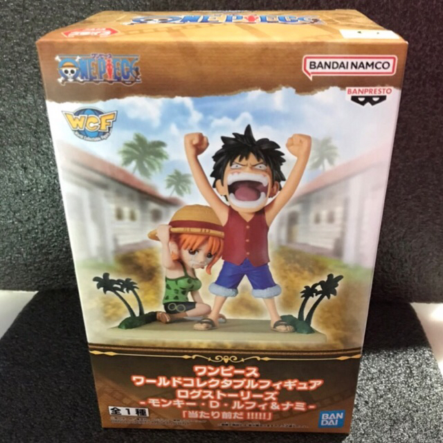 [มือ1/ส่งด่วน Lot.JP] WCF Luffy & Nami One Piece LOG STORIES Arlong ...
