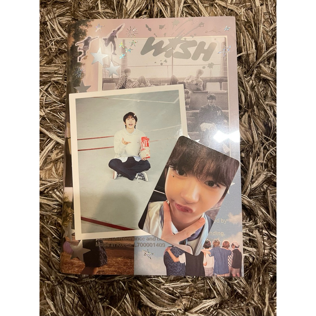 อัลบั้ม NCT WISH Single Album WISH Photobook ver. แกะแล้ว | Shopee Thailand