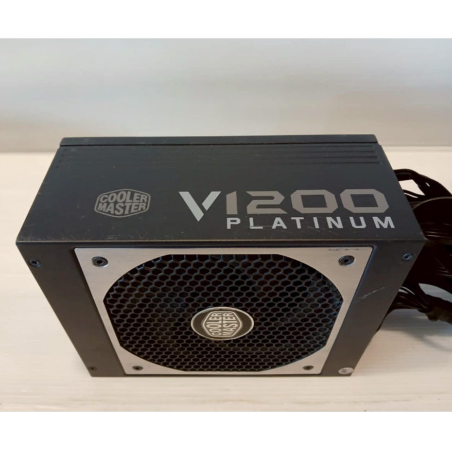 POWER SUPPLY (อุปกรณ์จ่ายไฟ) COOLER MASTER V1200 - 1200W 80 PLUS ...