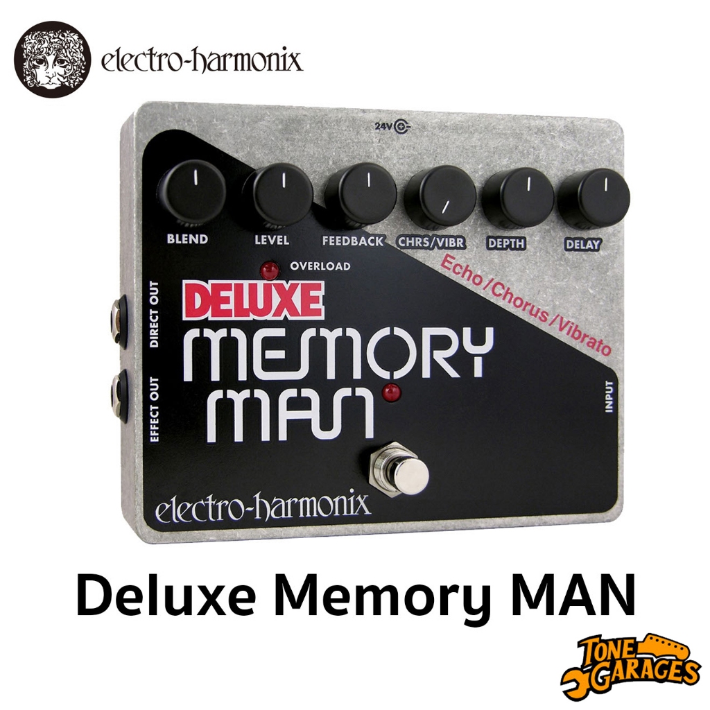 Electro-Harmonix Deluxe Memory Man Echo/Chorus/Vibrato เอฟเฟคกีต้าร์ ...