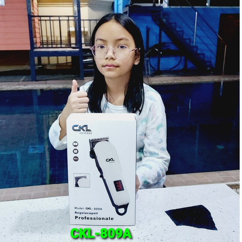 ปัตตาเลี่ยน CKL-809A / CKL-605 ตัดผมไร้สาย ปัตตาเลี่ยนไร้สาย | Shopee Thailand
