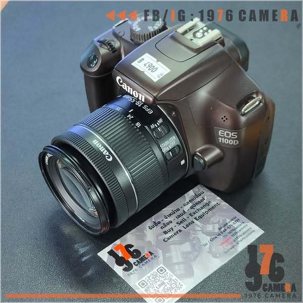 Used Canon Eos 1100d kit Ef-s 18-55 STM กล้องนักเรียน มือสองสภาพดี | Shopee Thailand
