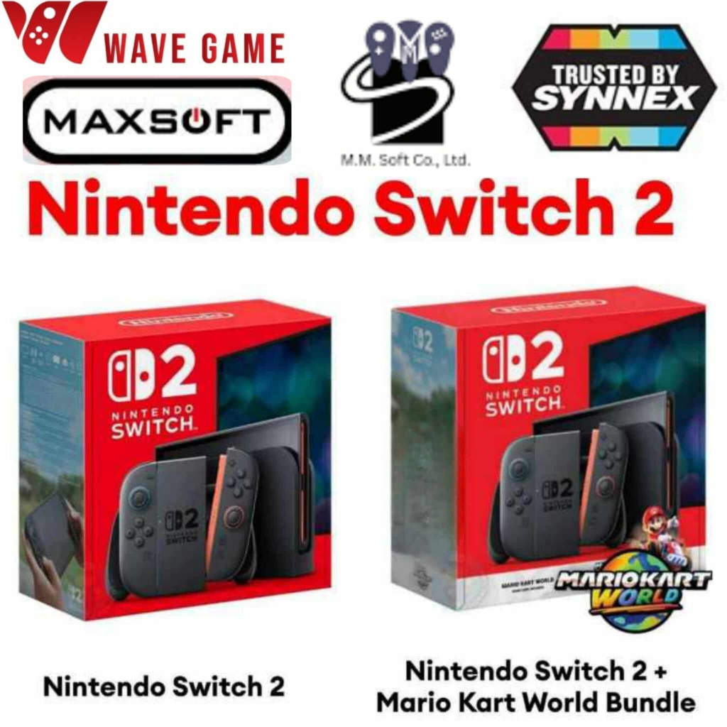 nintendo switch 2 gray , mario kart ( เครื่องประกันศูนย์ไทย ) ns2 ...