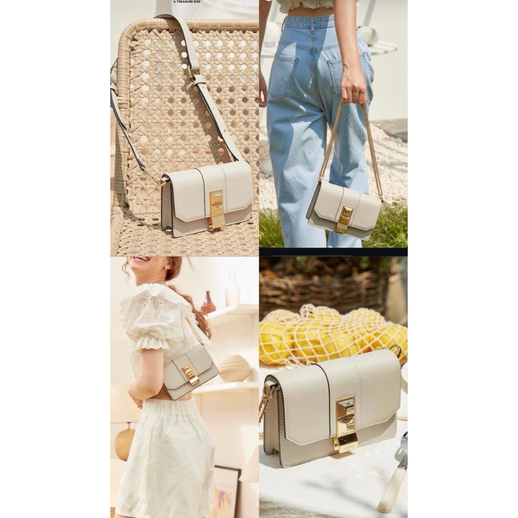 preorder 20-30วันค่ะ โค้ดลด 20% A TREASURE BOX Flat ivory Layer รุ่นสาย ...
