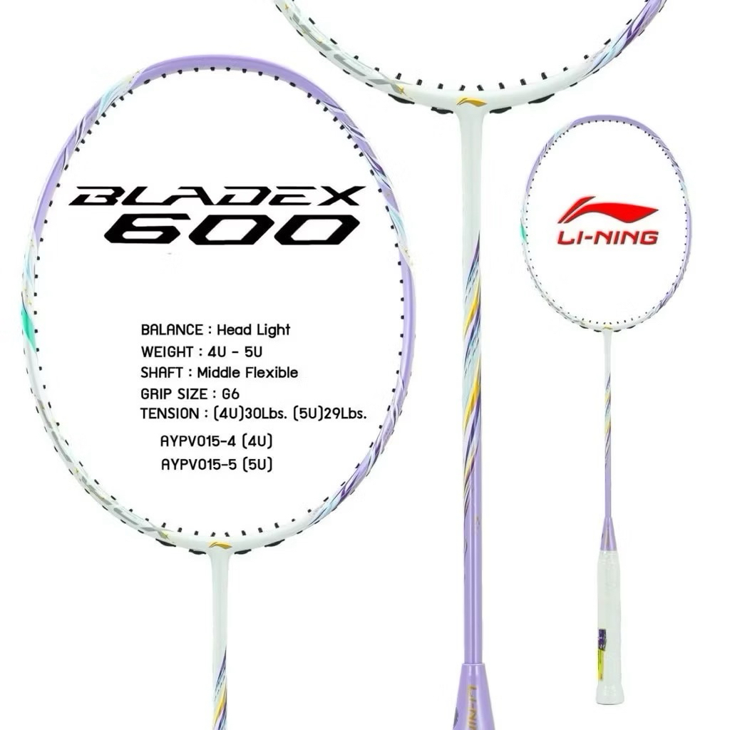 ไม้แบดมินตัน Li-Ning Bladex 600 BLAD NEW โฉมใหม่ | Shopee Thailand