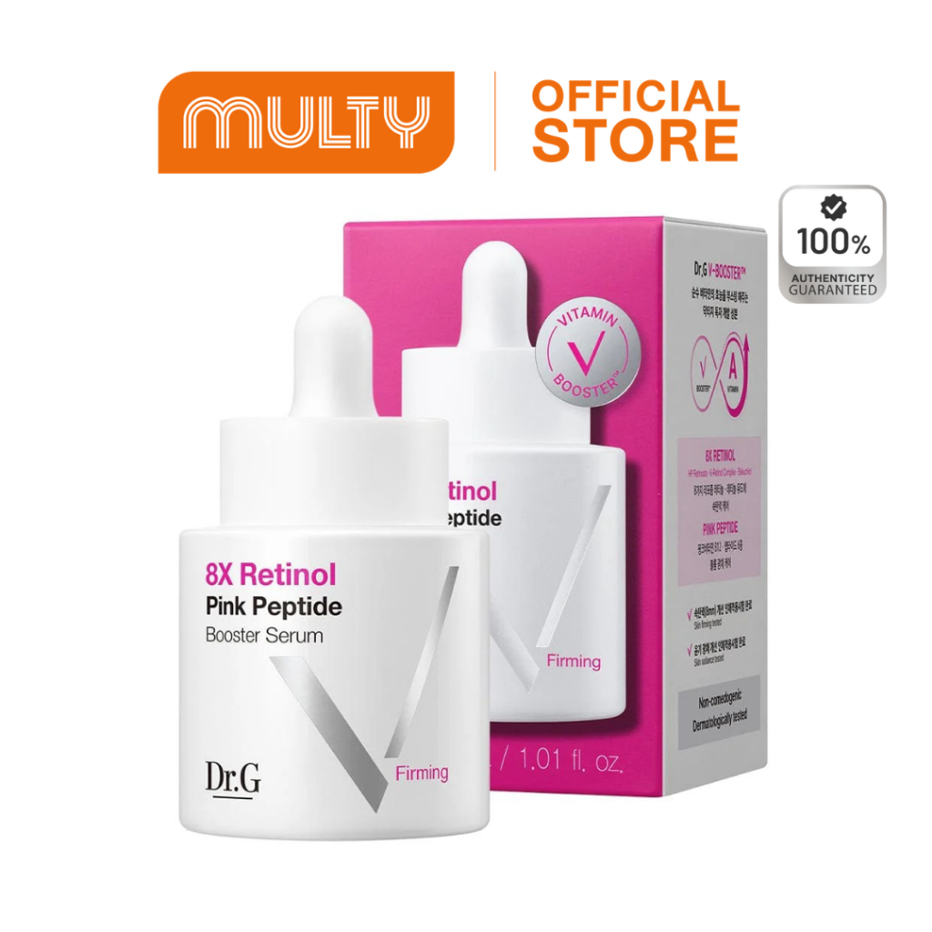 Dr.G 8X Retinol Pink Peptide Booster Serum 30 ml.เซรั่มเรตินอลเปปไทด์ ...