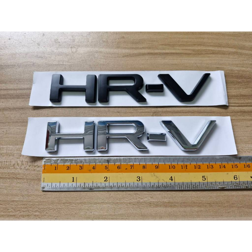 * HRV * ตัวอักษรติดด้านหลัง ขนาด 14 * 2.5 cm โลโก้ฮอนด้า เฮสอาร์วี ปี ...