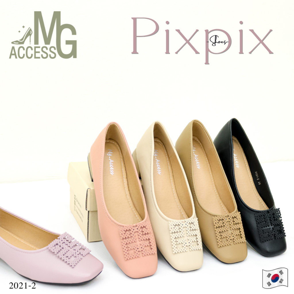 Mgaccess 'Pixpix Shoes' 2021-2 รองเท้าคัทชู | Shopee Thailand