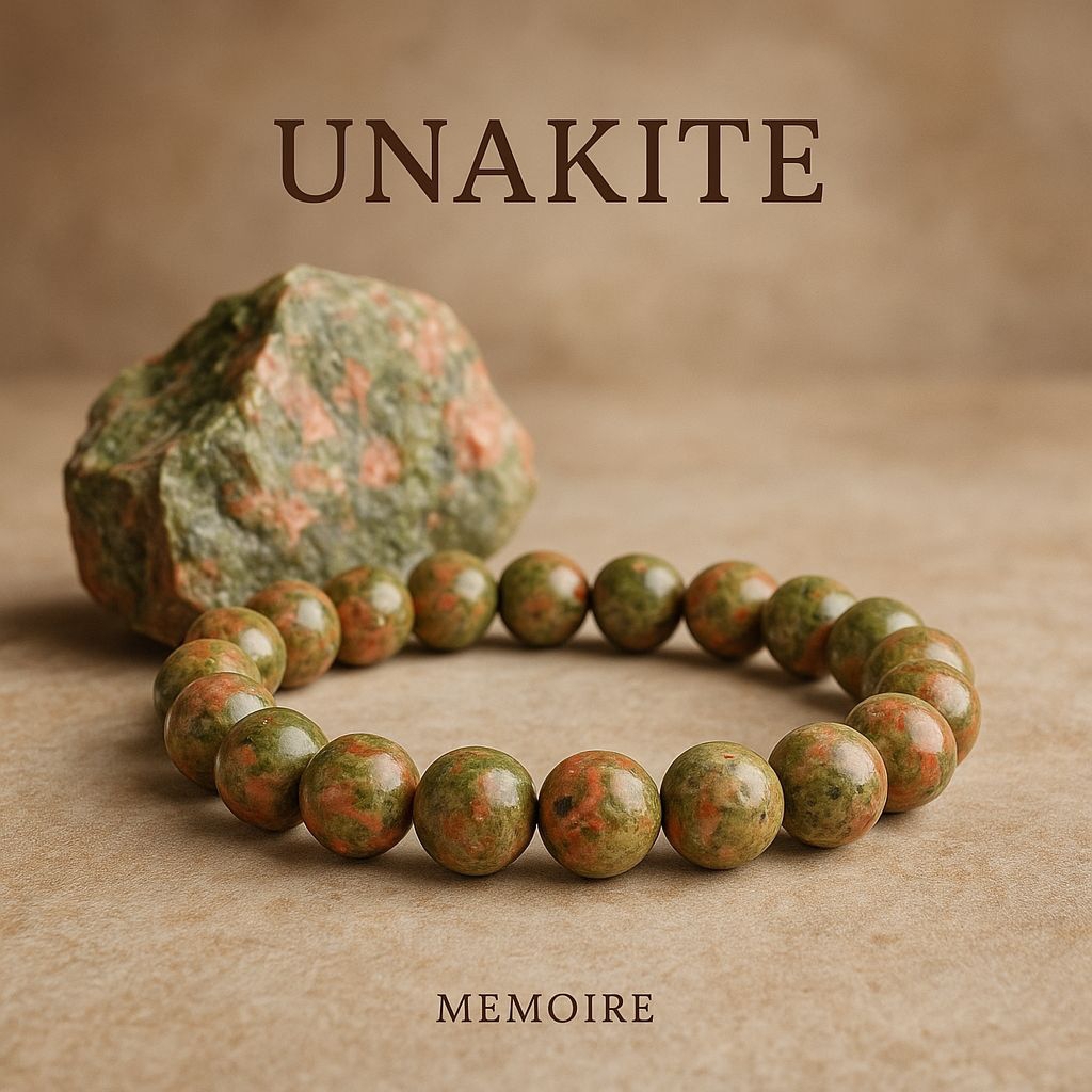 กำไลหิน ยูนาไคต์ Unakite แท้ | เรียกโชค ดวงเฮง เสริมดวงถูกหวย | หินมู ...