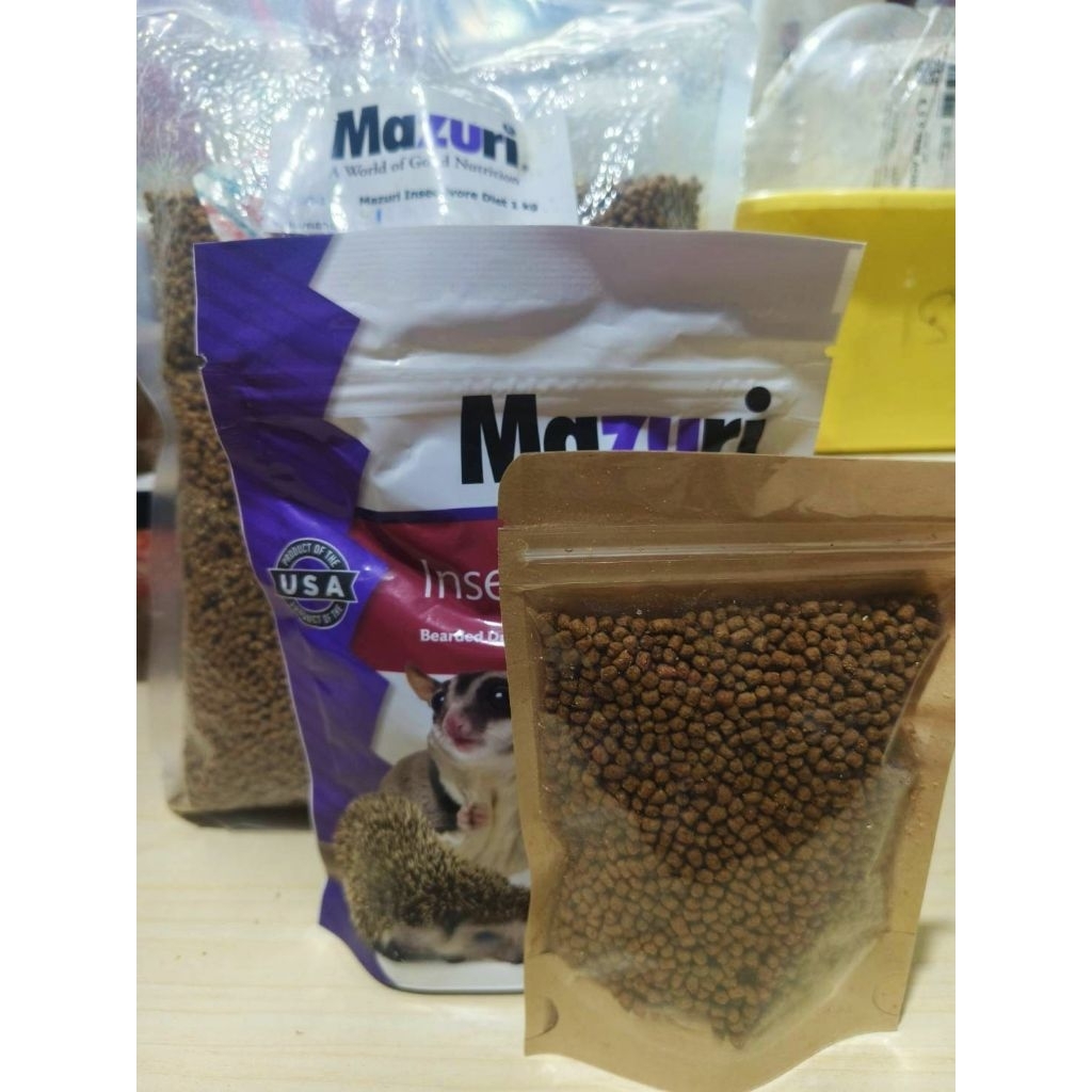 แบ่งขาย Mazuri Insectivore Diet อาหารสำหรับสัตว์กินแมลงมาซูริ (Mazuri ...