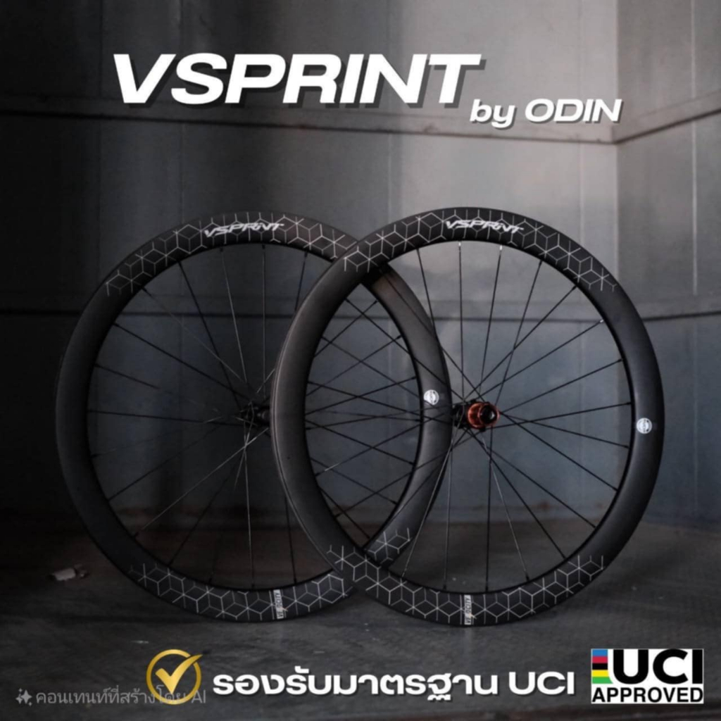 ล้อจักรยานคาร์บอนเสือหมอบ V SPRINT UCI By Odin | Shopee Thailand