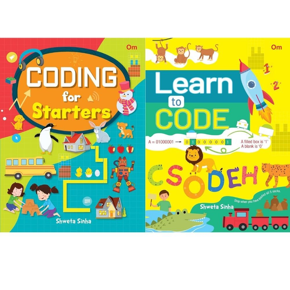 Age3 - 10 Coding for Kid Starters / Learn to Code / Coding for Kids / Coding activity book ...